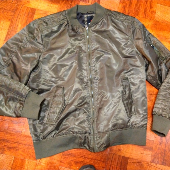 South Pole | Jackets & Coats | South Pole Army Green Bomber Jacket Coat ...